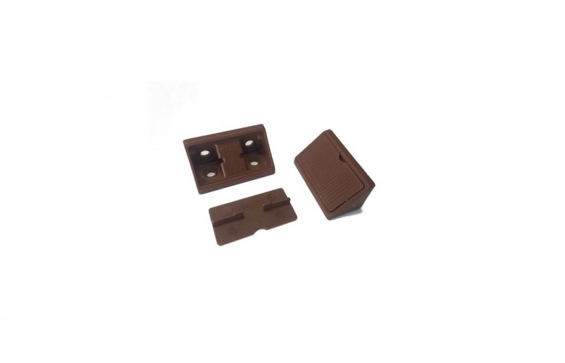 Corner connector brown - HVB43B