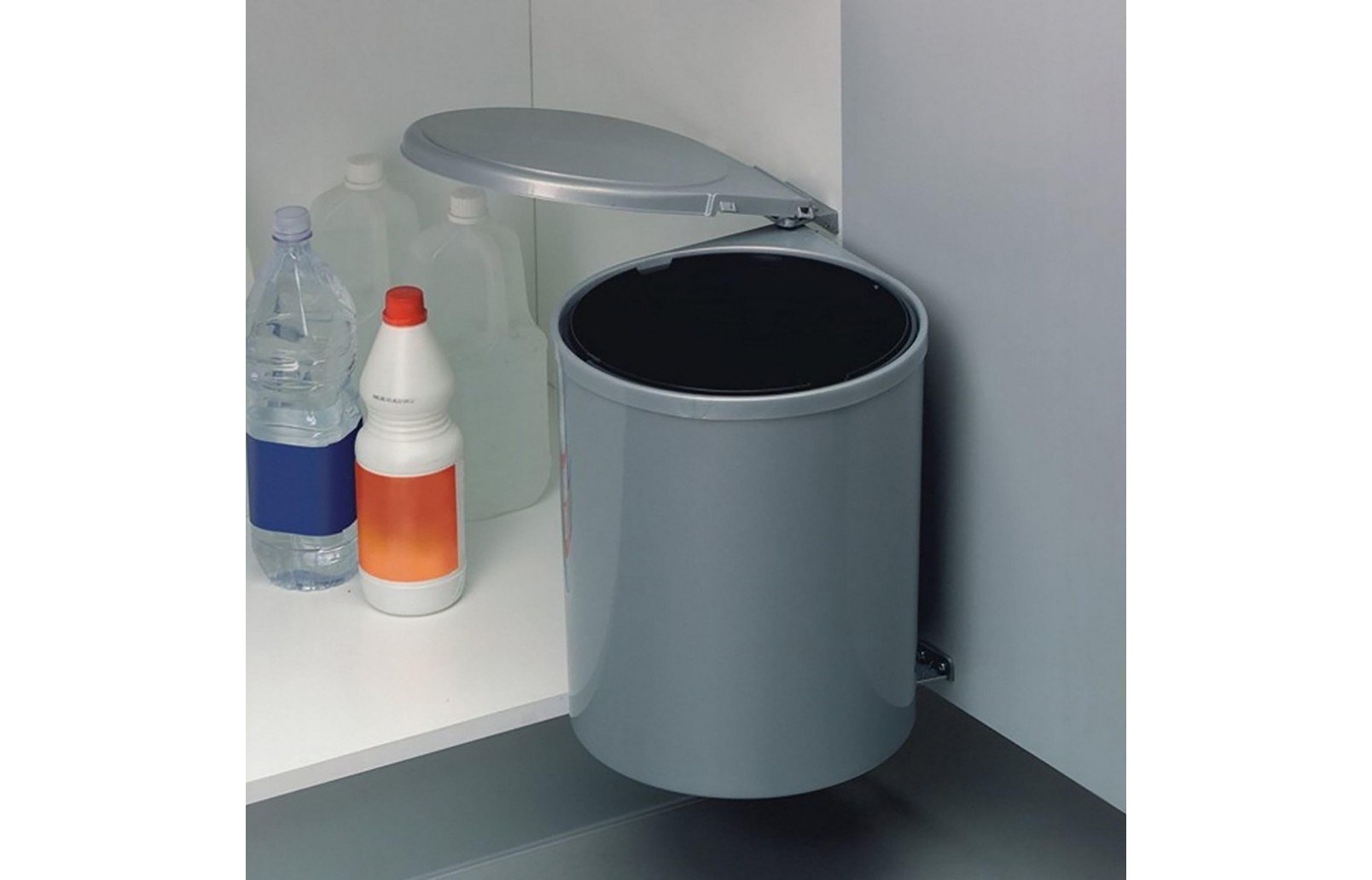 Built-in waste bin 13 liters gray - AFB13GR