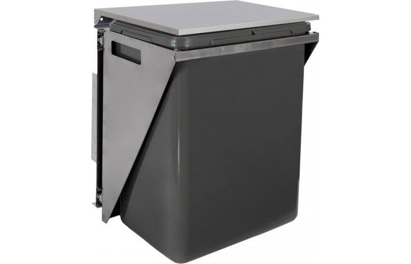 Pull-out Built-in waste bin 20 liters hanging top model - AFB20H