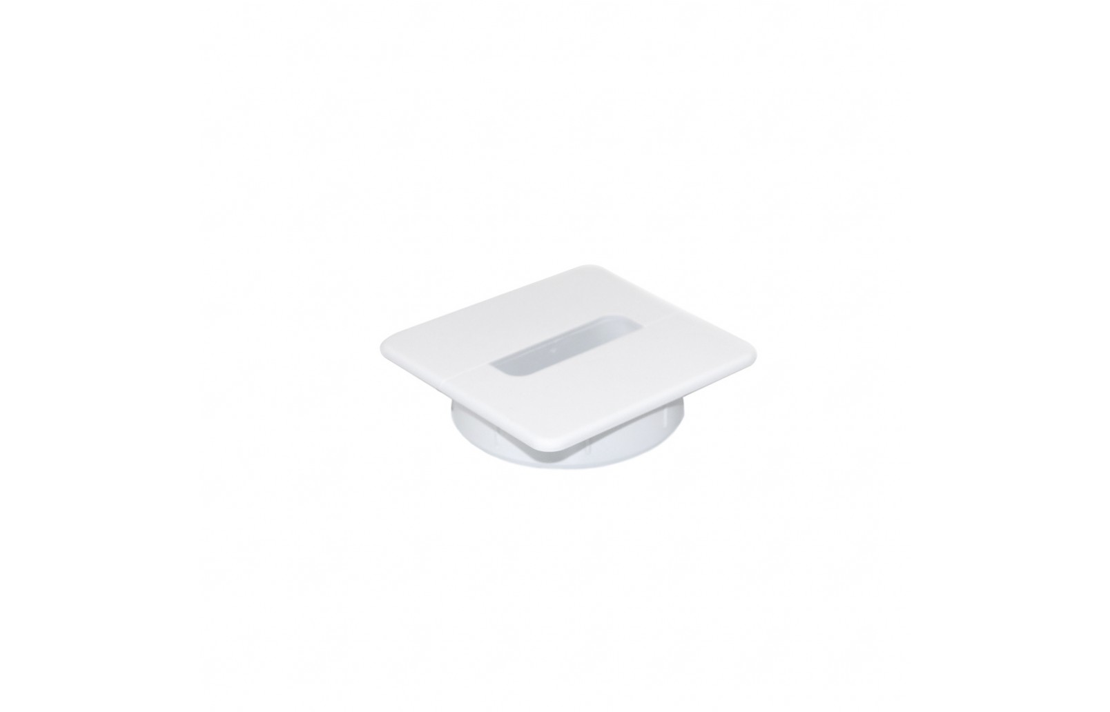Cable entry square white - KDV0415
