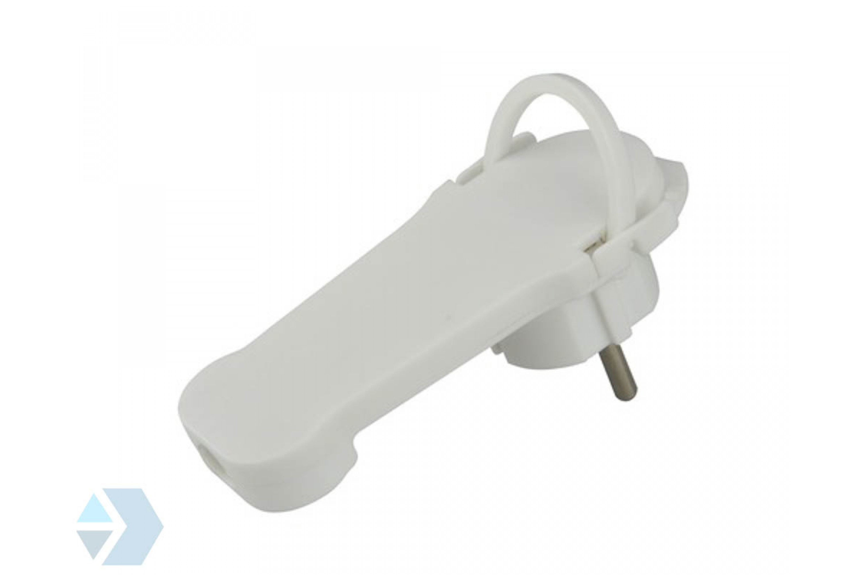 Extra flat plug white and black - PST610